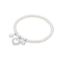 Lulu & Jane Lulu & Jane Armband Damen Gr&ouml;&szlig;e One Size wei&szlig;