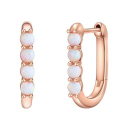 Glanzst&uuml;cke M&uuml;nchen Glanzst&uuml;cke M&uuml;nchen Ohrringe Damen Gr&ouml;&szlig;e One Size rosegold / wei&szlig;