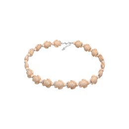 Elli Kette Damen Gr&ouml;&szlig;e 36 camel / sand / silber