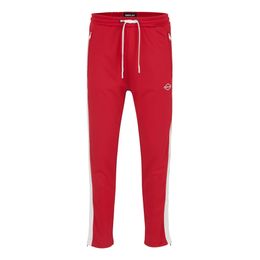 Replay Hose 'Tech Fleece' Herren Gr&ouml;&szlig;e 31/32 rot / wei&szlig;
