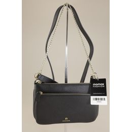 Aigner Handtasche klein Leder Damen Gr&ouml;&szlig;e One Size schwarz
