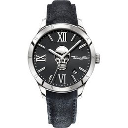 Thomas Sabo Analoguhr Herren Gr&ouml;&szlig;e One Size schwarz / silber