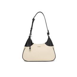 Kazar Schultertasche Damen Gr&ouml;&szlig;e One Size champagner / schwarz