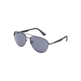 Delmao Sonnenbrille Herren Gr&ouml;&szlig;e One Size lila / schwarz / silber