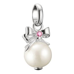 Thomas Sabo Anh&auml;nger Damen Gr&ouml;&szlig;e One Size pink / silber / perlwei&szlig;