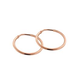 Modabil&eacute; Ohrringe 'HOOP Dezent' Damen Gr&ouml;&szlig;e One Size rosegold