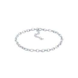 NENALINA Armband Basic Charmtr&auml;ger Damen Gr&ouml;&szlig;e 16 silber