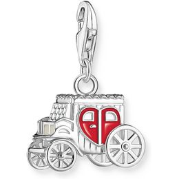 Thomas Sabo Anh&auml;nger Damen Gr&ouml;&szlig;e One Size rot / silber
