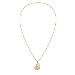 Elli Kette Damen Gr&ouml;&szlig;e 45 gold / transparent