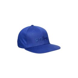 Smiler. Snapback Cap shine. Damen Gr&ouml;&szlig;e one size blau