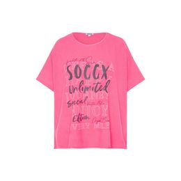 SOCCX Shirt Damen Gr&ouml;&szlig;e L/XL pink