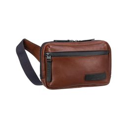 Jost G&uuml;rteltasche 'Malm&ouml;' Herren Gr&ouml;&szlig;e XS/XL cognac / schwarz
