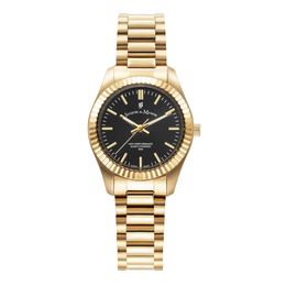 Jacques du Manoir Uhr Damen Gr&ouml;&szlig;e One Size gold / schwarz