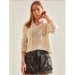 Bianco Lucci Pullover Damen Gr&ouml;&szlig;e S/L creme