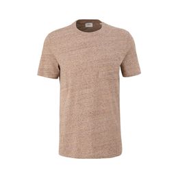 s.Oliver T-Shirt Herren Gr&ouml;&szlig;e M dunkelbeige