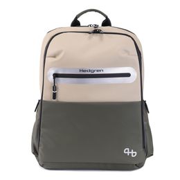 Hedgren Sportrucksack 'Stem' Damen Gr&ouml;&szlig;e One Size creme / silbergrau / dunkelgr&uuml;n