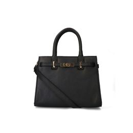 Manfield Handtasche Damen Gr&ouml;&szlig;e One Size gold / schwarz