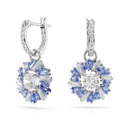 Swarovski Ohrringe Damen Gr&ouml;&szlig;e One Size blau / silber