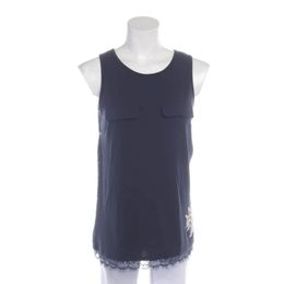 TWINSET Twin Set Top / Seidentop Damen Gr&ouml;&szlig;e S navy