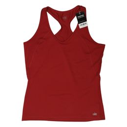 Alo Yoga Top Damen Gr&ouml;&szlig;e M rot