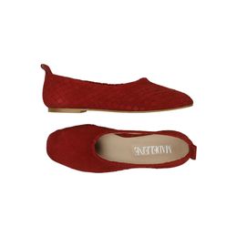 Madeleine Mode Madeleine Ballerina Damen Gr&ouml;&szlig;e 38 rot