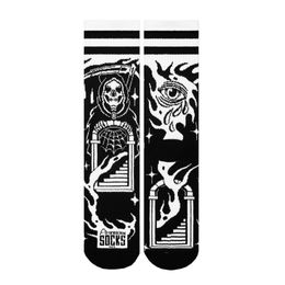 American Socks Socken 'Death's door' Herren Gr&ouml;&szlig;e 19/55 schwarz