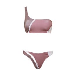 Rivus Bikini Damen Gr&ouml;&szlig;e L mauve / eosin / wei&szlig;