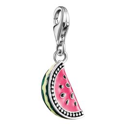 Thomas Sabo Anh&auml;nger 'Wassermelone' Damen Gr&ouml;&szlig;e One Size gr&uuml;n / rot / schwarz / silber