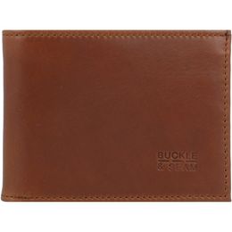BUCKLE & SEAM Buckle & Seam Portemonnaie 'Bill' Herren Gr&ouml;&szlig;e XS/XXL camel
