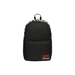 Superdry & Co Rucksack 'Montana' Damen Gr&ouml;&szlig;e one size rot / schwarz / offwhite