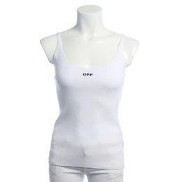 Off-White Top / Seidentop Damen Gr&ouml;&szlig;e XS wei&szlig;