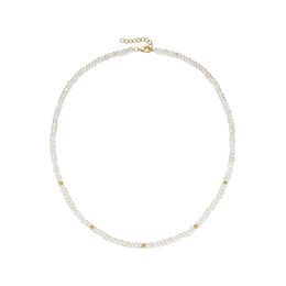 Smart Jewel Kette Damen Gr&ouml;&szlig;e 45 gold / perlwei&szlig;