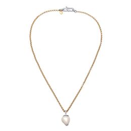 Elli Premium Kette Damen Gr&ouml;&szlig;e 45 gold / perlwei&szlig;