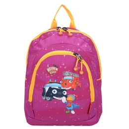 Travelite Rucksack 'Helden der Stadt' Jungen Gr&ouml;&szlig;e One Size mischfarben / pink