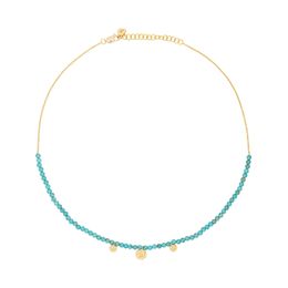 CAI ca&iuml; Kette Damen Gr&ouml;&szlig;e One Size blau / gold