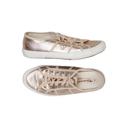 Tamaris Sneaker Damen Gr&ouml;&szlig;e 38 gold