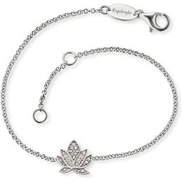 Engelsrufer Armband 'Lotus Blume' Damen Gr&ouml;&szlig;e One Size silber