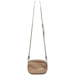 Coccinelle Handtasche klein Leder Damen Gr&ouml;&szlig;e One Size beige