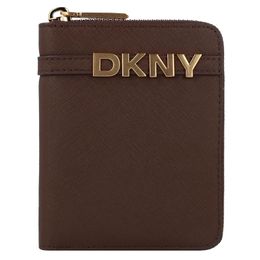 DKNY Portemonnaie 'Avril' Damen Gr&ouml;&szlig;e One Size schoko / gold