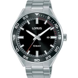 Lorus Analoguhr Herren Gr&ouml;&szlig;e One Size rot / schwarz / silber