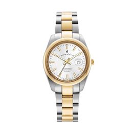 Jacques du Manoir Uhr Damen Gr&ouml;&szlig;e One Size gold / silber / wei&szlig;