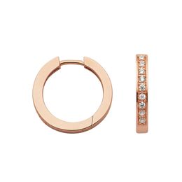 Adelia&acute;s Adelia ́s Ohrringe Damen Gr&ouml;&szlig;e One Size rosegold / transparent