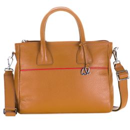 mywalit Handtasche Damen Gr&ouml;&szlig;e One Size cognac / rot