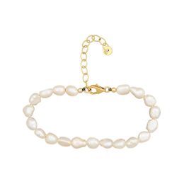 CAI ca&iuml; Armband Damen Gr&ouml;&szlig;e One Size gold / perlwei&szlig;