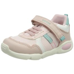 Geox Sneaker M&auml;dchen Gr&ouml;&szlig;e 24 t&uuml;rkis / pastellpink