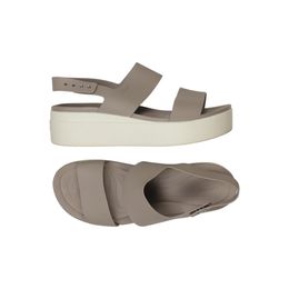 Crocs Sandalen Damen Gr&ouml;&szlig;e 40.5 beige