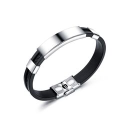 Firetti Armband Herren Gr&ouml;&szlig;e One Size schwarz / silber