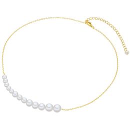Valero Pearls Kette Damen Gr&ouml;&szlig;e One Size gold / perlwei&szlig;