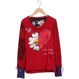 Desigual Langarmshirt Damen Gr&ouml;&szlig;e S rot