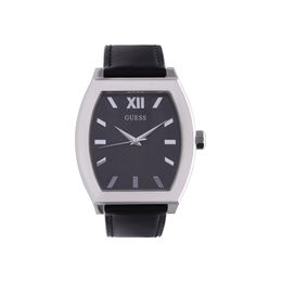 Guess Uhr 'Design' Herren Gr&ouml;&szlig;e Onesize schwarz / silber
